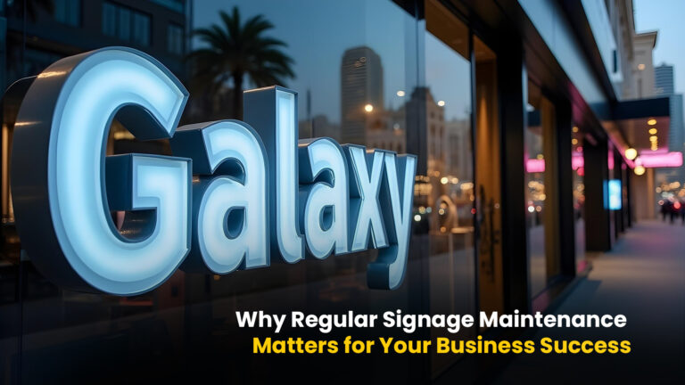 Why Regular Signage Maintenance Matters for Your Business Success - iDesign