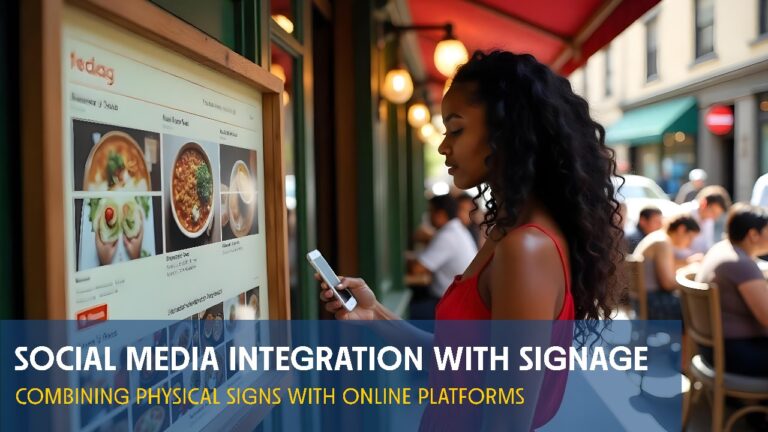 Social Media Integration with Signage: Combining Physical Signs with ...